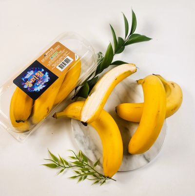 팔도감 - [매일농장 수확 성공] 꽉 찬 밀도를 자랑하는 달콤한 바나나 1.1kg (550g * 2팩)