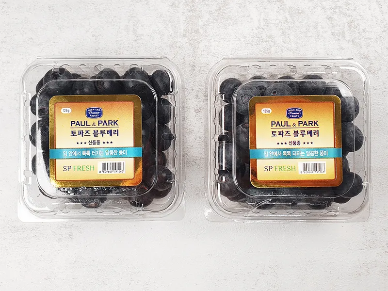팔도감 - 16mm이상 선별 새콤달콤 칠레산 토파즈 블루베리 310g*2팩