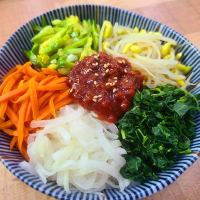 팔도감 - 알찬 구성 비빔밥용 국내산 나물 세트 370g*1팩(1-2인분)